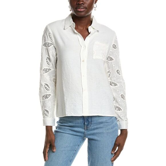 ANNA KAY | Tops | Anna Kay Womens Soulinna Blouse White | Poshmark